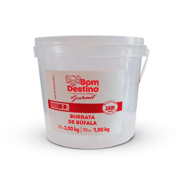 Burrata de Búfala Imersa – Laticínios Bom Destino